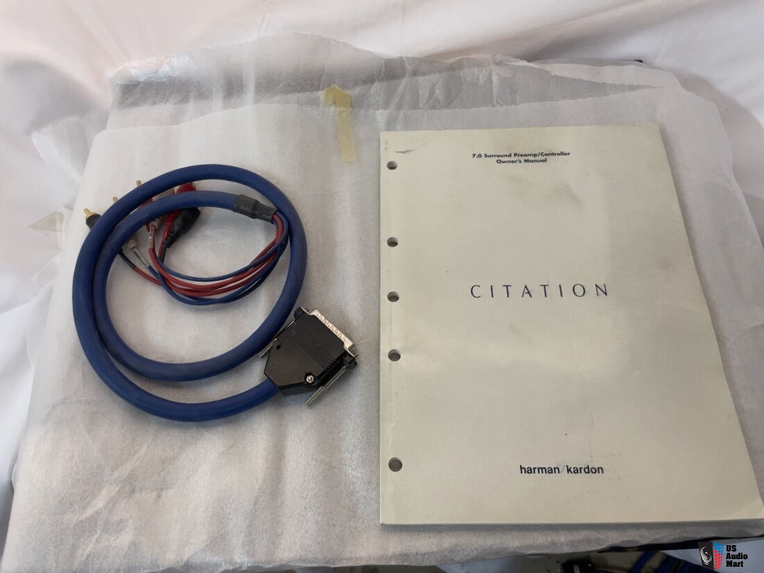 Harmon Kardon Citation 7.0 A/V Pre-amp 6-Axis Photo #4373181 - UK Audio ...