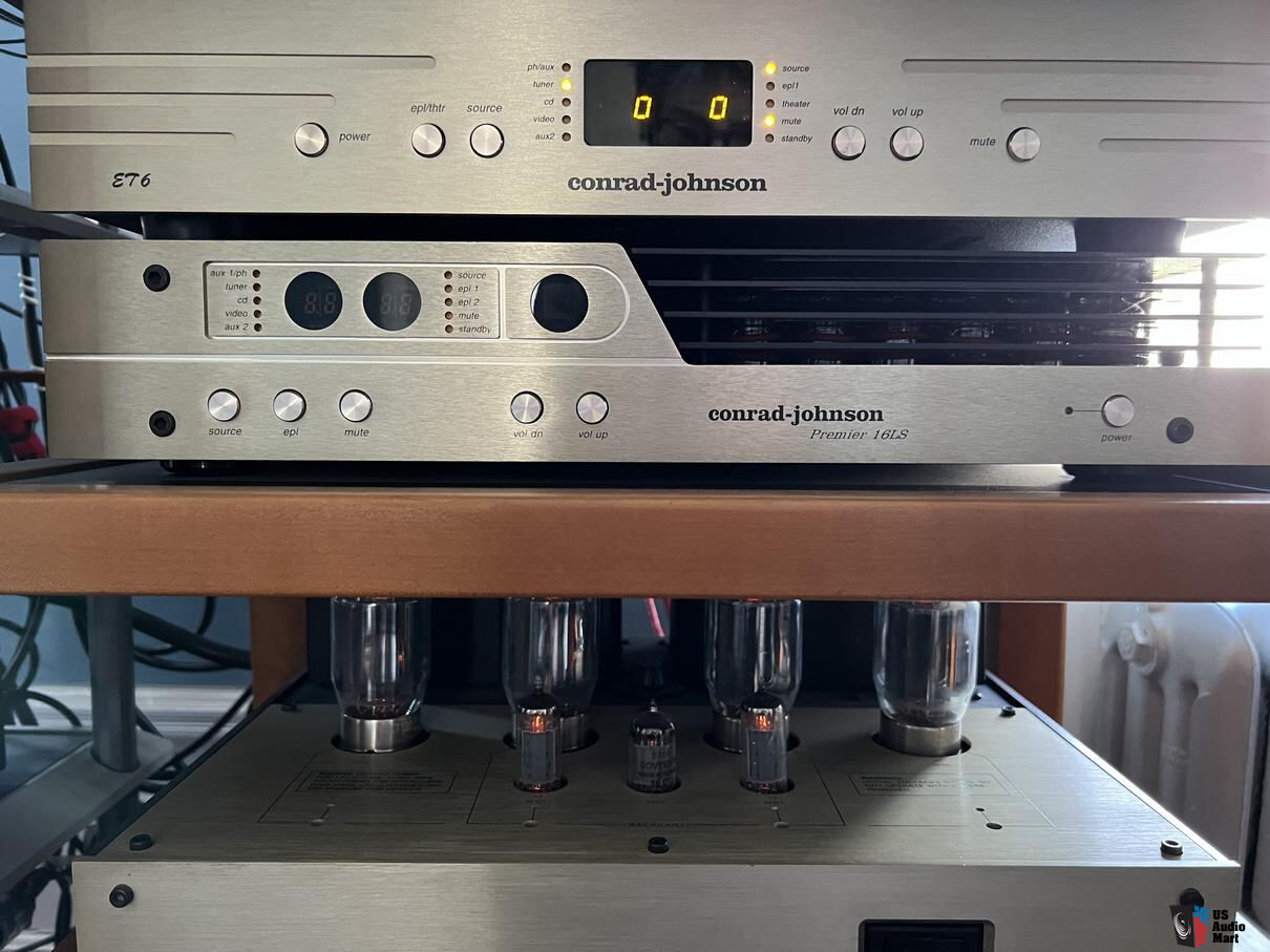 Conrad Johnson Premier 16LS mk2 with Teflon upgrade Photo #4374291 - US ...