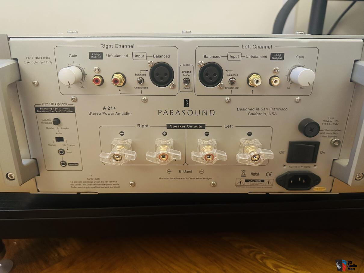 Parasound Halo A21+ NYC (Ex Cond.!) Photo #4380711 - US Audio Mart