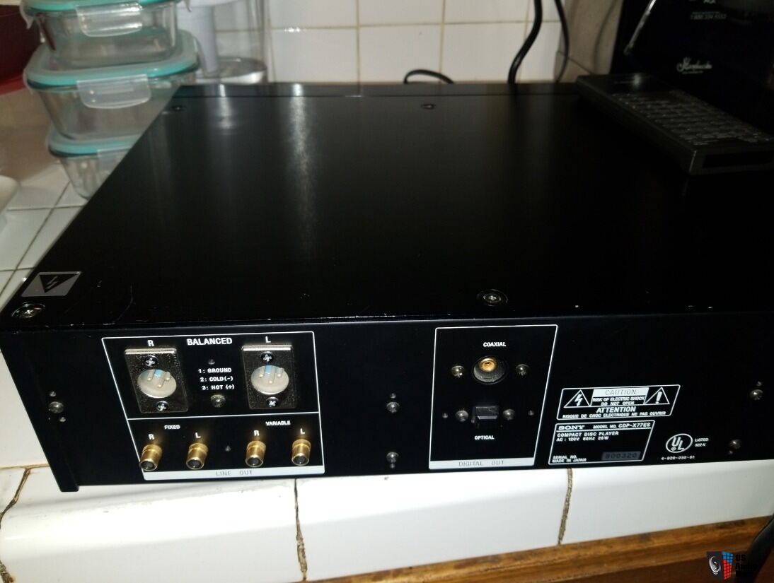 Bowers Wilkin Speakers Sony CDP-X77ES Compact Disc Player Included ...