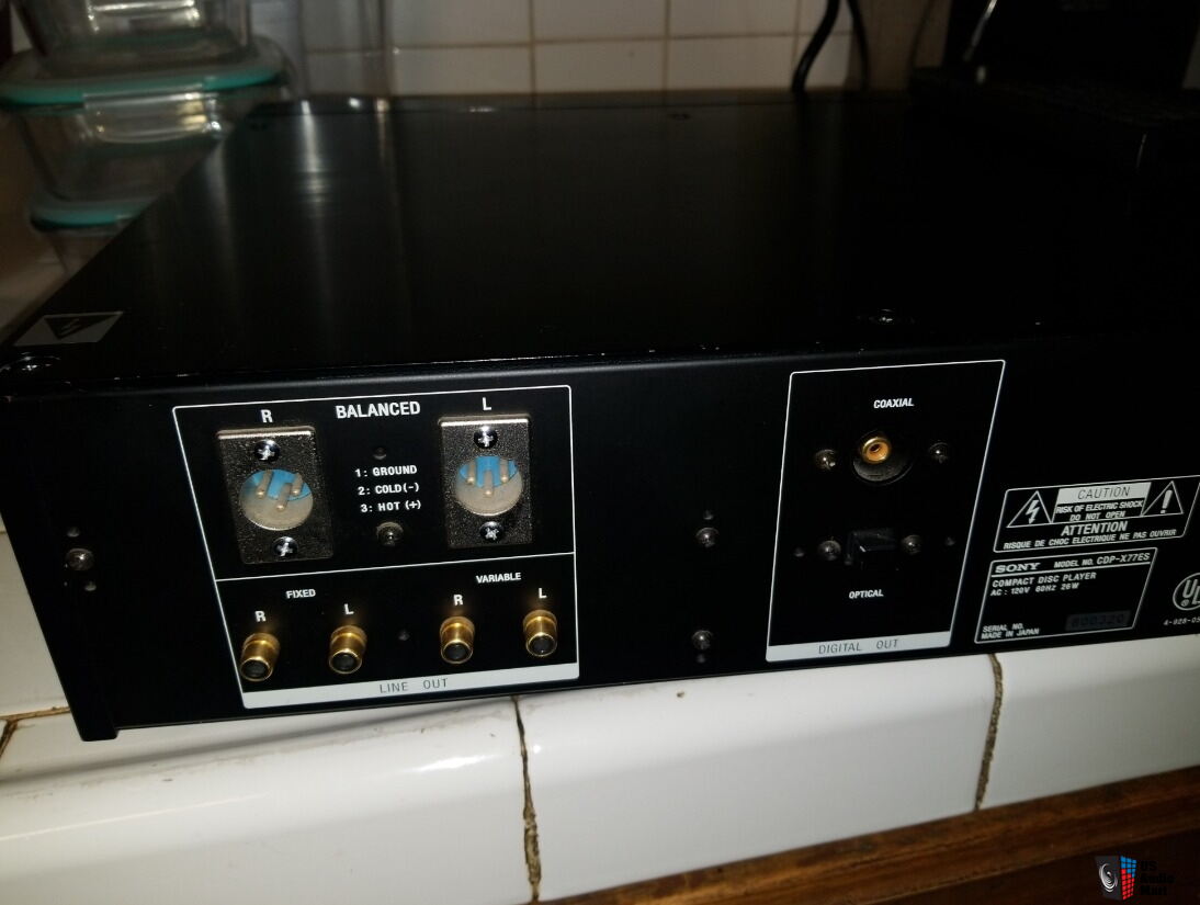 Bowers Wilkin Speakers Sony CDP-X77ES Compact Disc Player Included ...