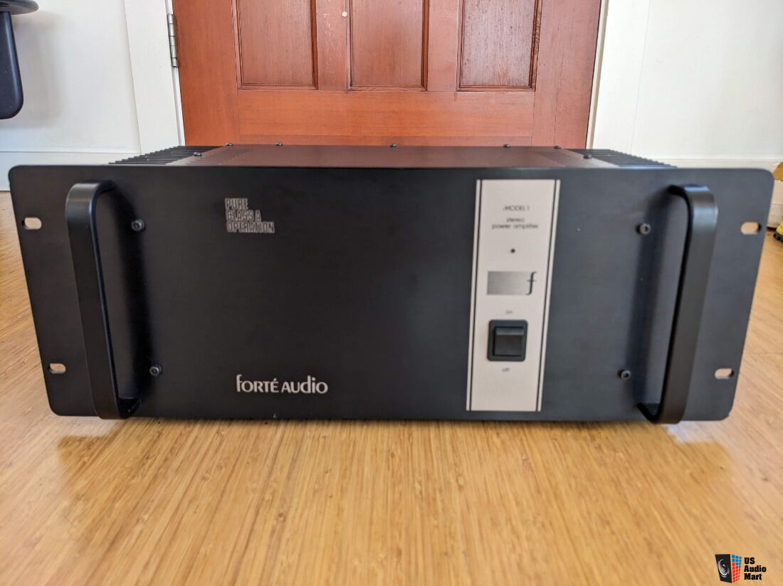 Amplifier Forte Audio Model 1 Class A For Sale - US Audio Mart