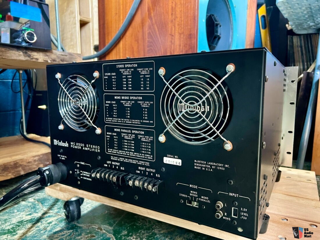 McIntosh MC2500 -Audio Classics restoration -Excellent Photo #4382260 ...