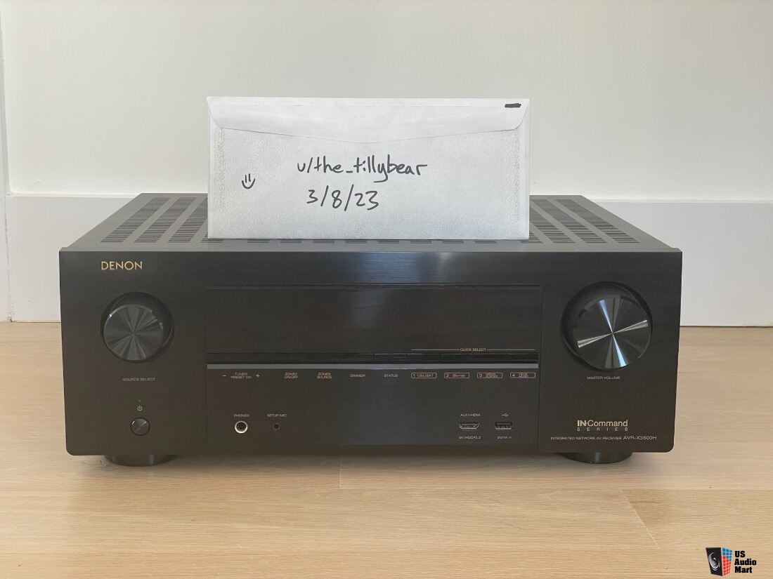 Denon AVR-X3500H - Original Packaging For Sale - Canuck Audio Mart