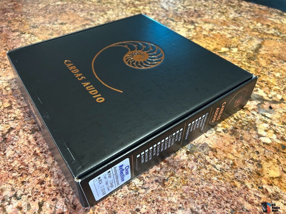 Cardas Clear Reflection RCA Interconnects - (1) Pair For Sale - US ...