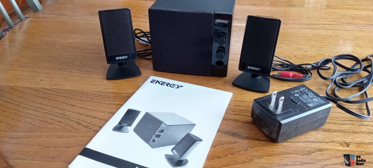 Energy 2.1 Multi Media Speaker System For Sale - US Audio Mart