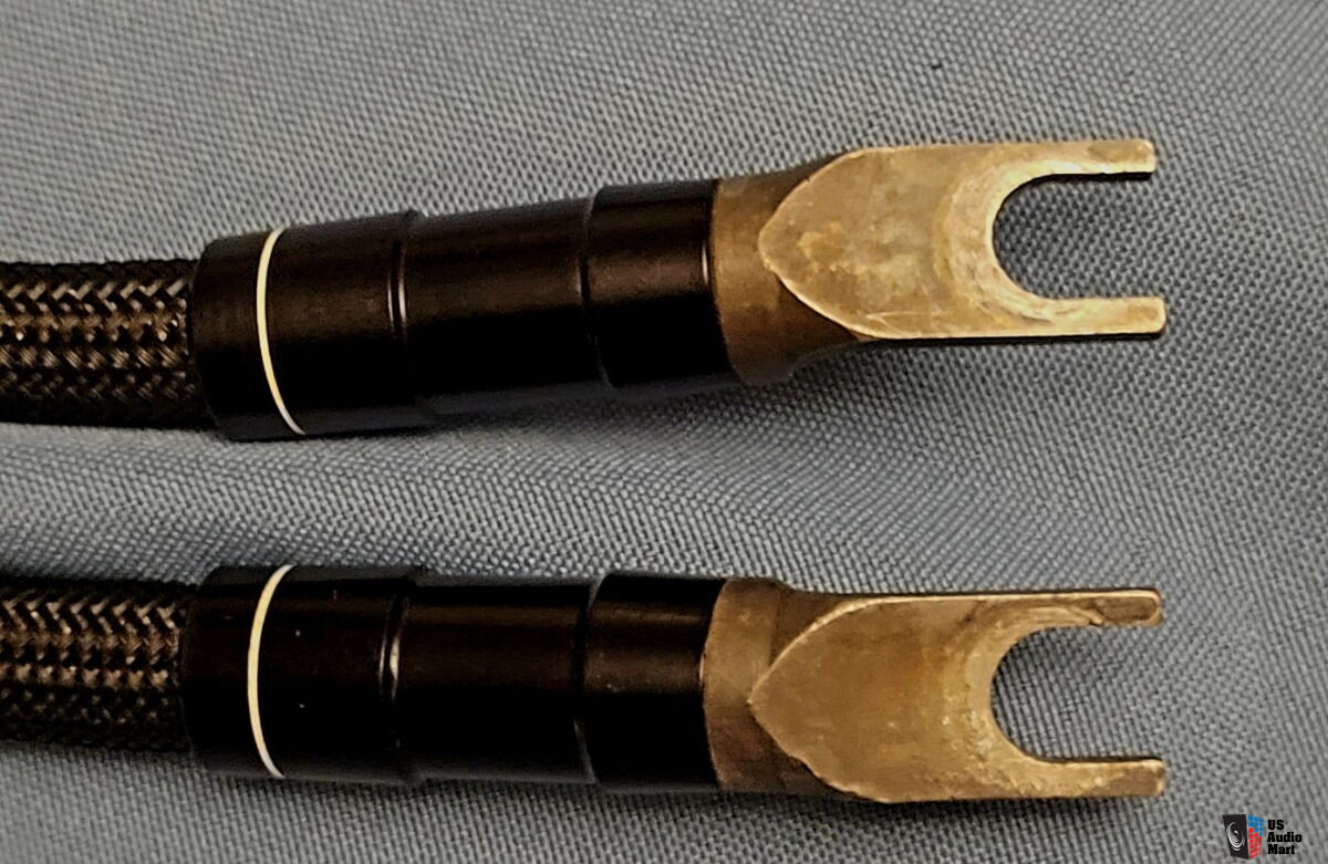 Silent Source 8 ft Speaker Cable Set Silver Spade Photo #4388172 - US ...