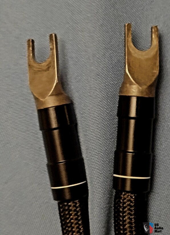 Silent Source 8 ft Speaker Cable Set Silver Spade Photo #4388172 - US ...