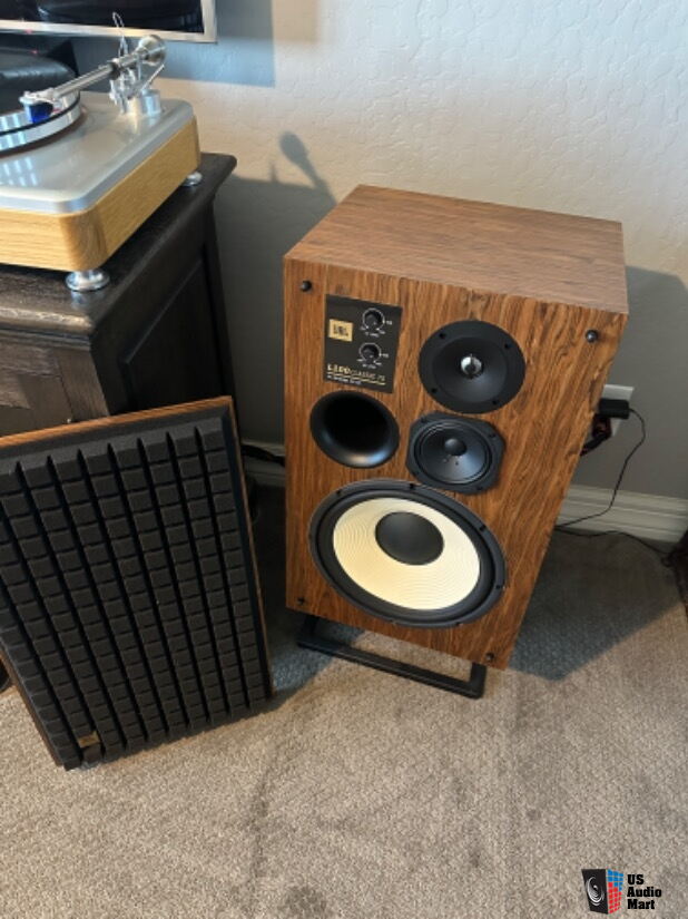 JBL L100 Classic 75th Anniversary Speakers and Stands Photo #4388602 ...