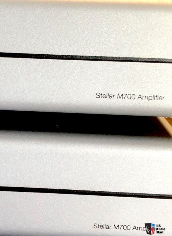 Silver PS Audio Stellar M700 Monoblock Power Amplifier Pair Offers ...