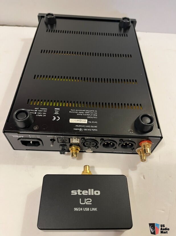 Stello DA100 Signature Digital-to-Analog Converter with the Stello U2 ...
