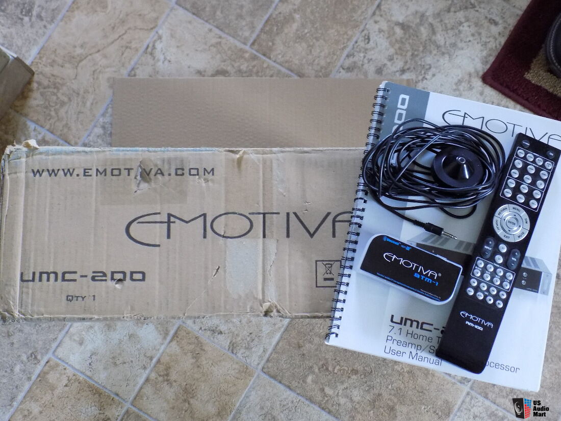 Emotiva UMC 200, with all accessories plus....Just Upgraded ! **REDUCED ...