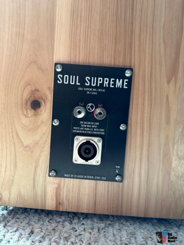 Zu Audio Soul Supremes - Rustic Hickory - Flawless! Photo #4391228 - US ...