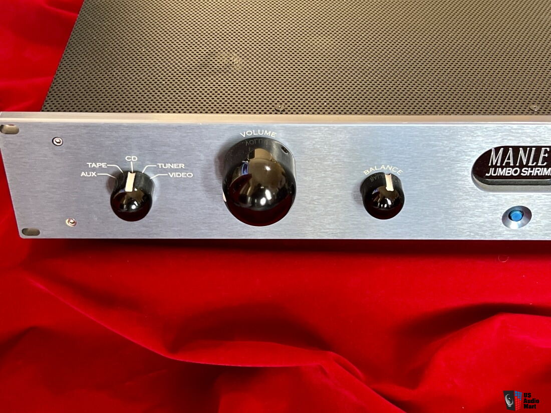 Manley Jumbo Shrimp Preamp W/Extra Set Tubes & Herbie Tube Dampers ...
