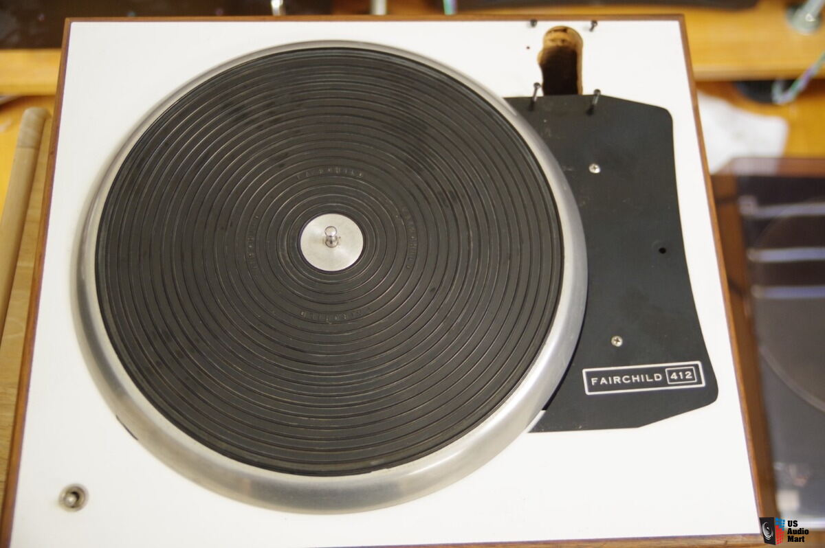 Fairchild 412 turntable - no tonearm - Rare Photo #4393566 - US Audio Mart