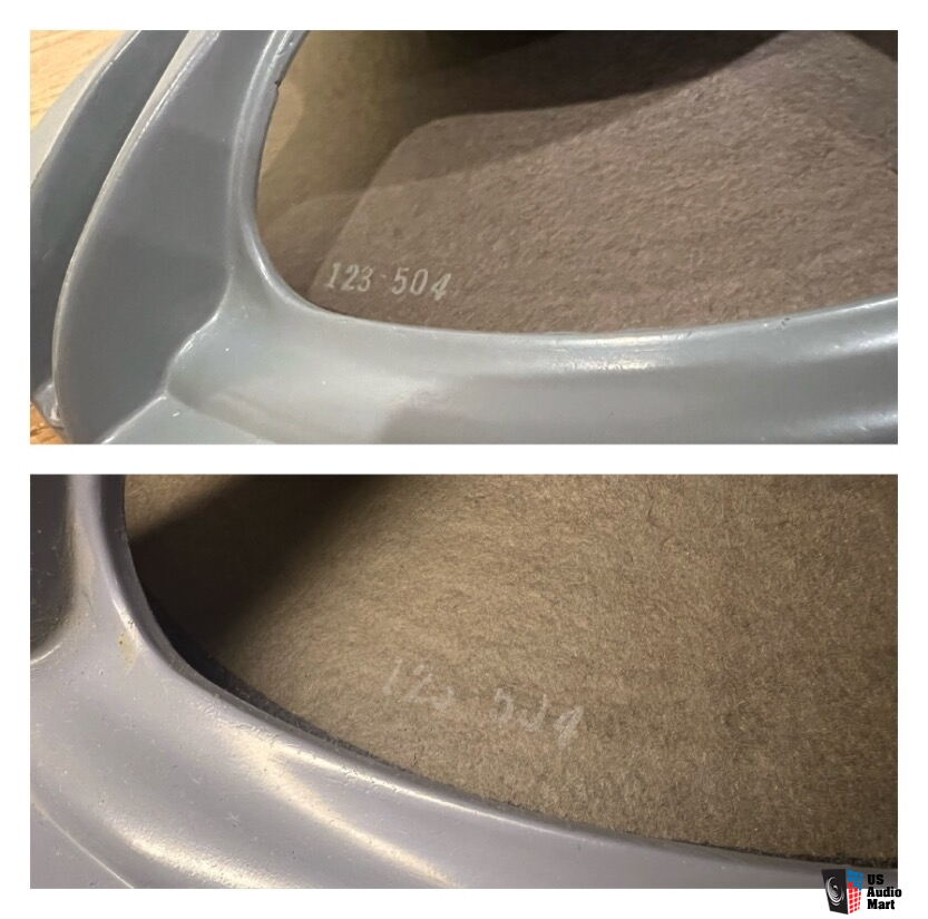 JBL D123 16Ω, 12" speakers pair, consecutive serial numbers, nearly ...