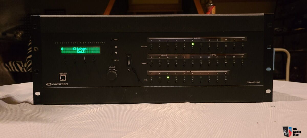 Crestron SWAMP 24x8 whole home amplifier switcher processor Photo ...