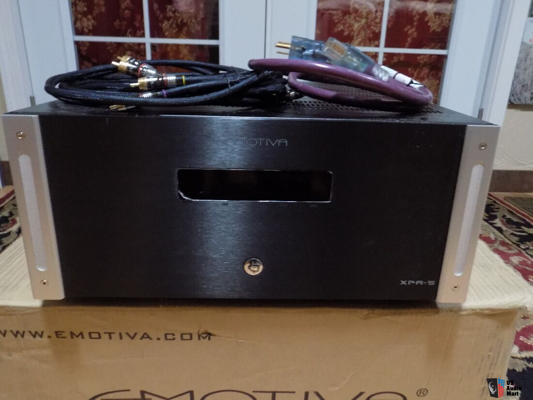 Emotiva XPA 5, original owner, plus accessories *REDUCED* !! For Sale ...