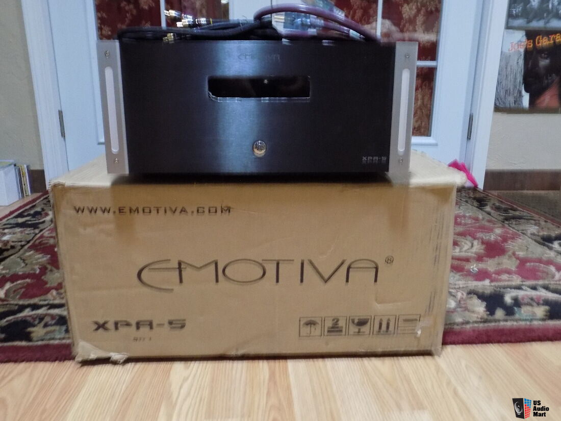 Emotiva XPA 5, original owner, plus accessories *REDUCED* !! Photo ...