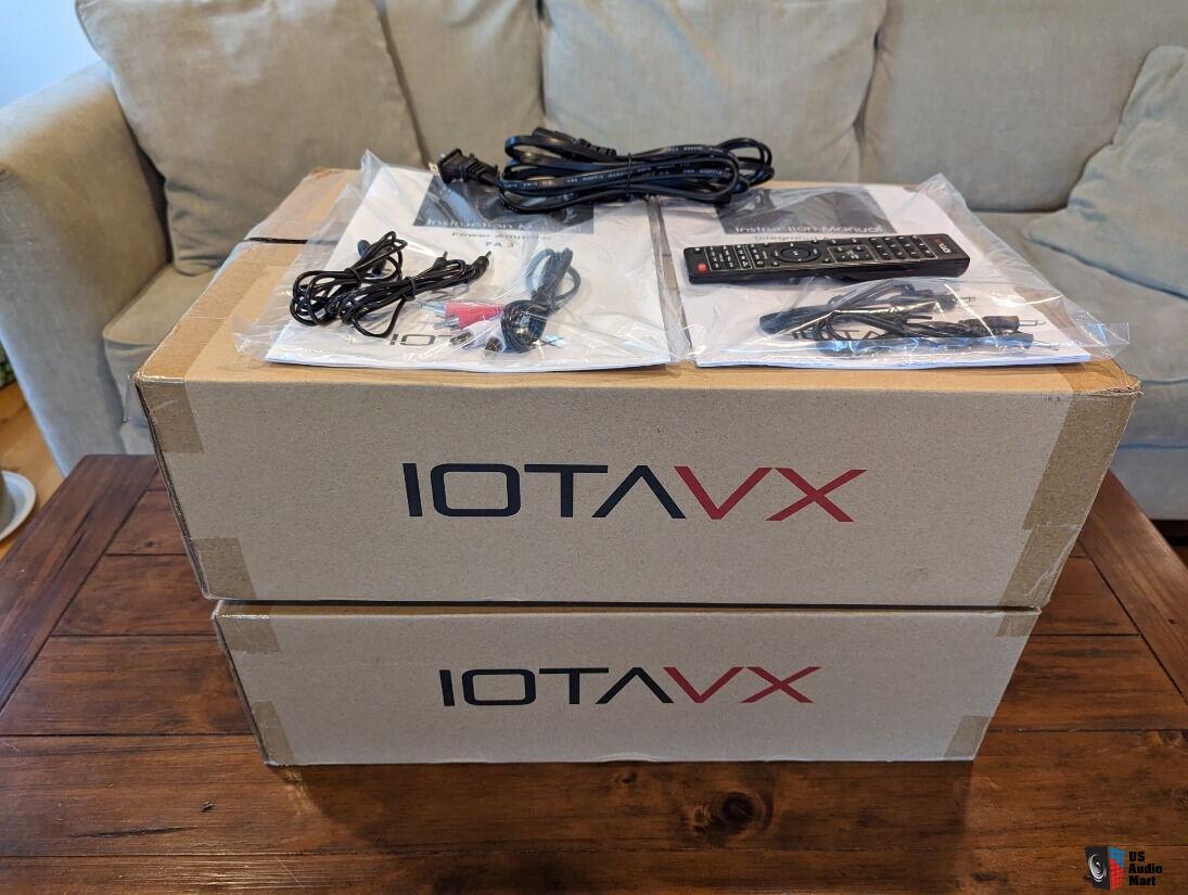 IOTAVX SA3 & PA3 Integrated Amp Stack (Plus new remote) Pickup in NYC ...
