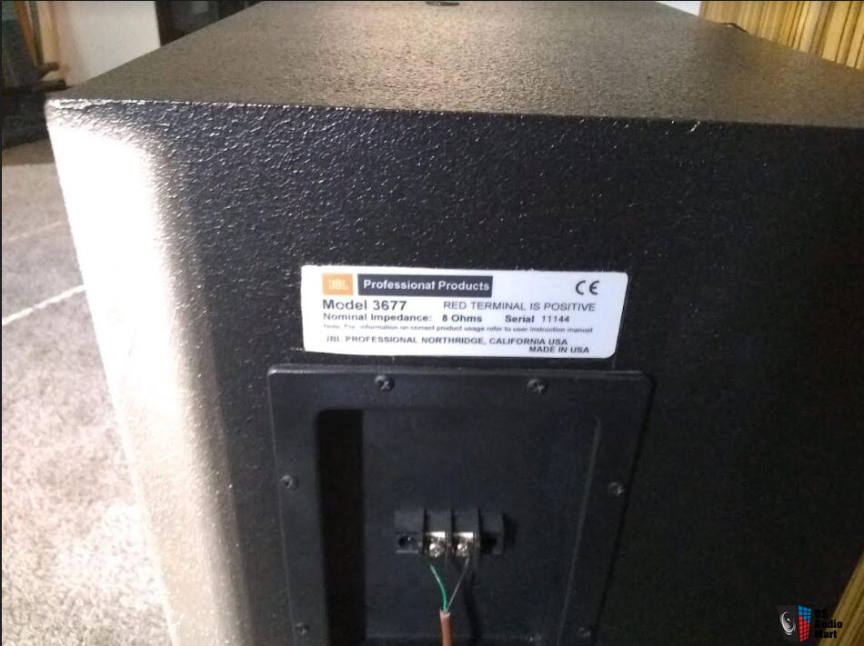 JBL 3677, New crossovers, 100% functional, sound, look good Photo ...