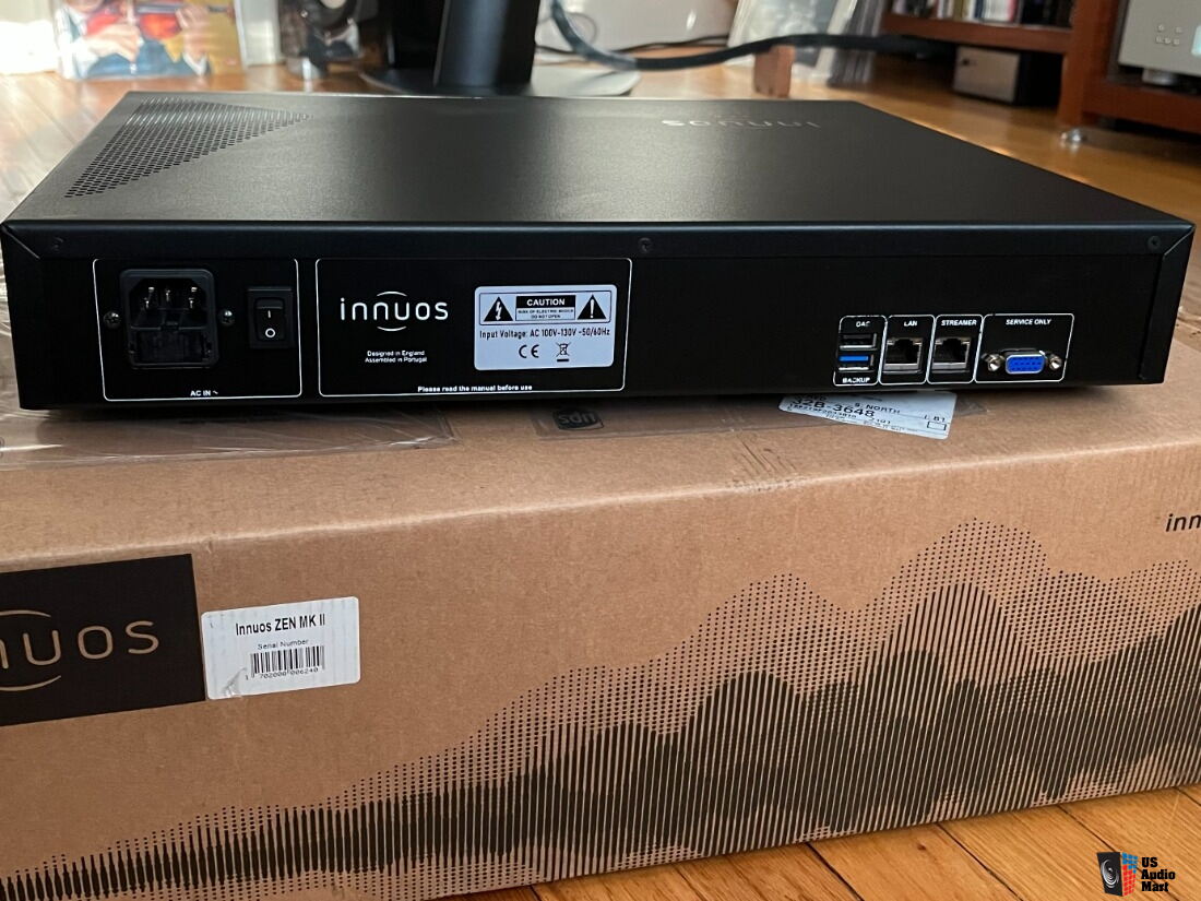 Innuos Zen mk II - 2TB HD, runs Roon core and Innuos Sense Photo ...