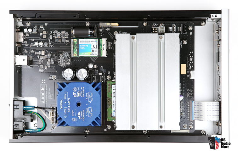 Aurender N100H Server/Streamer, 2TB, silver - Full 2 year factory ...