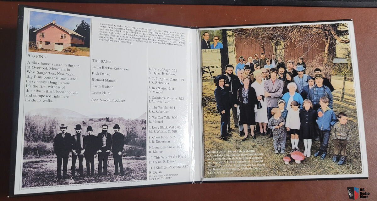 The Band - Music From The Big Pink, MOFI SACD hybrid, as new Photo ...