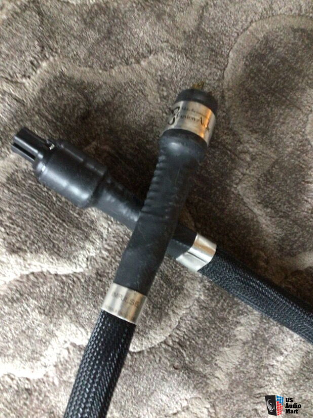 5' Fusion Audio "IMPULSE" power cable silver/copper foils Photo ...