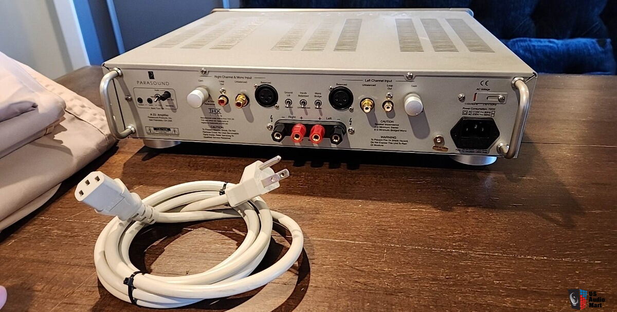 Parasound A23 Amplifier (Silver) Photo #4402886 - US Audio Mart