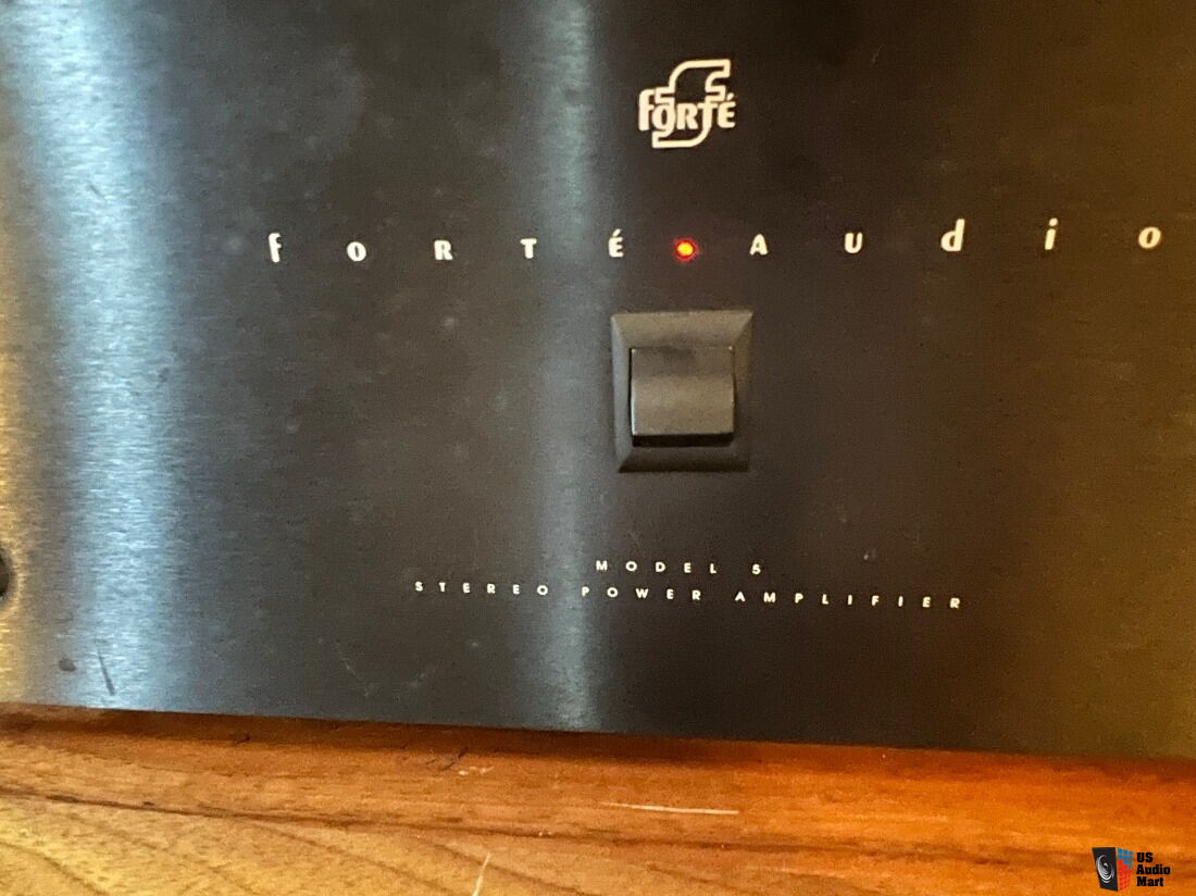 Forte Model 5 Power Amplifier Nelson Pass Photo #4404218 - US Audio Mart