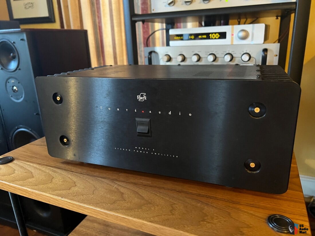 Forte Model 5 Power Amplifier Nelson Pass Photo #4404219 - US Audio Mart