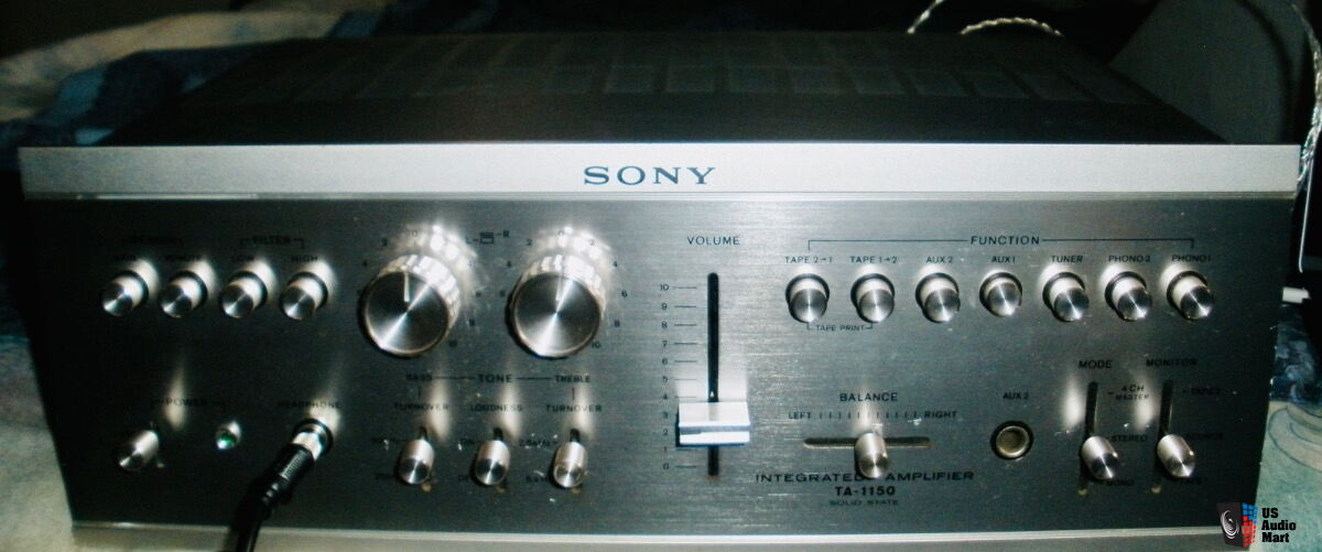 Sony TA-1150 Stereo Integrated Amplifier Photo #4405995 - US Audio Mart