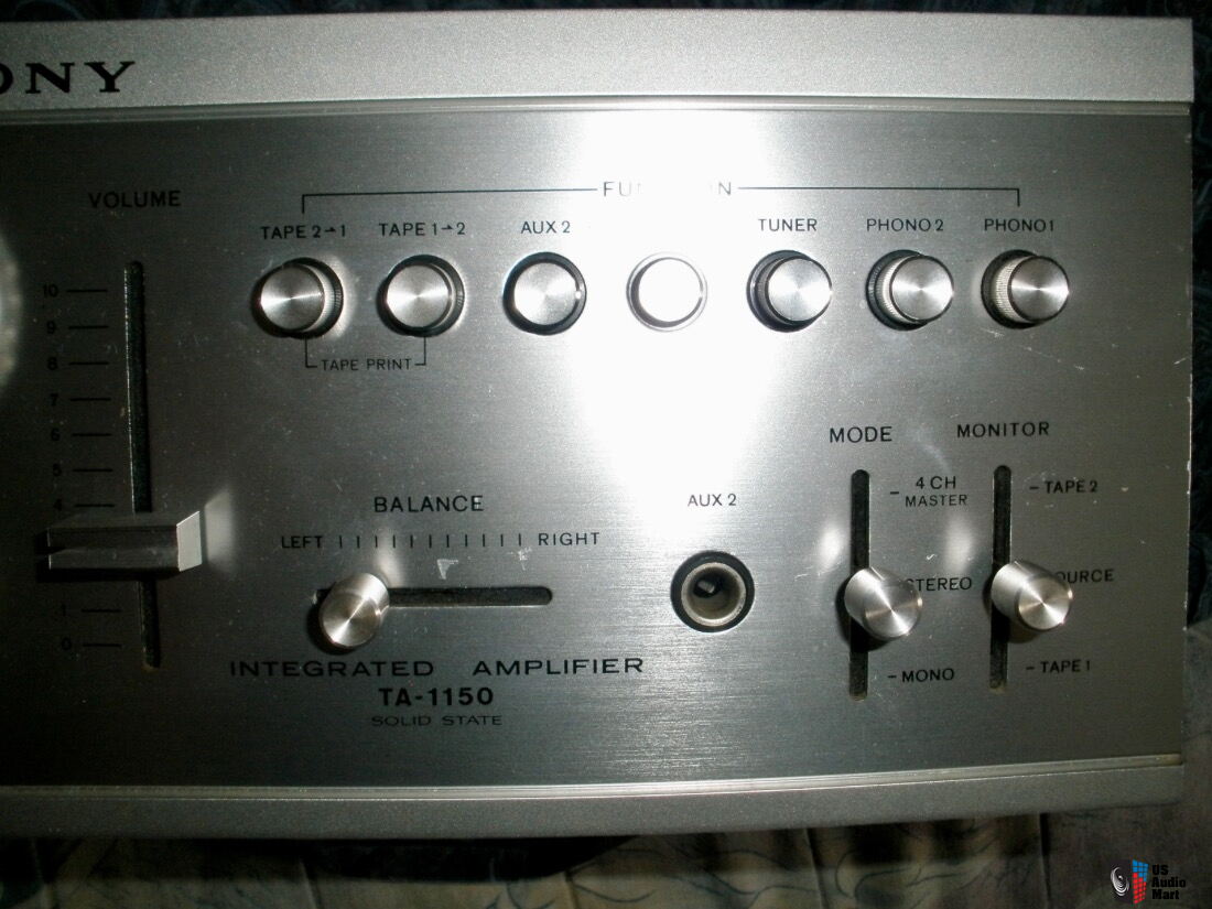 Sony TA-1150 Stereo Integrated Amplifier Photo #4405999 - US Audio Mart