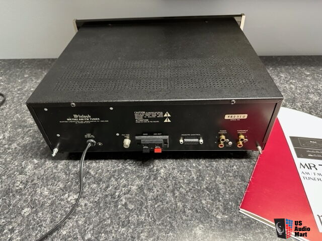For Sale: McIntosh MR-7082 Tuner Photo #4408714 - US Audio Mart