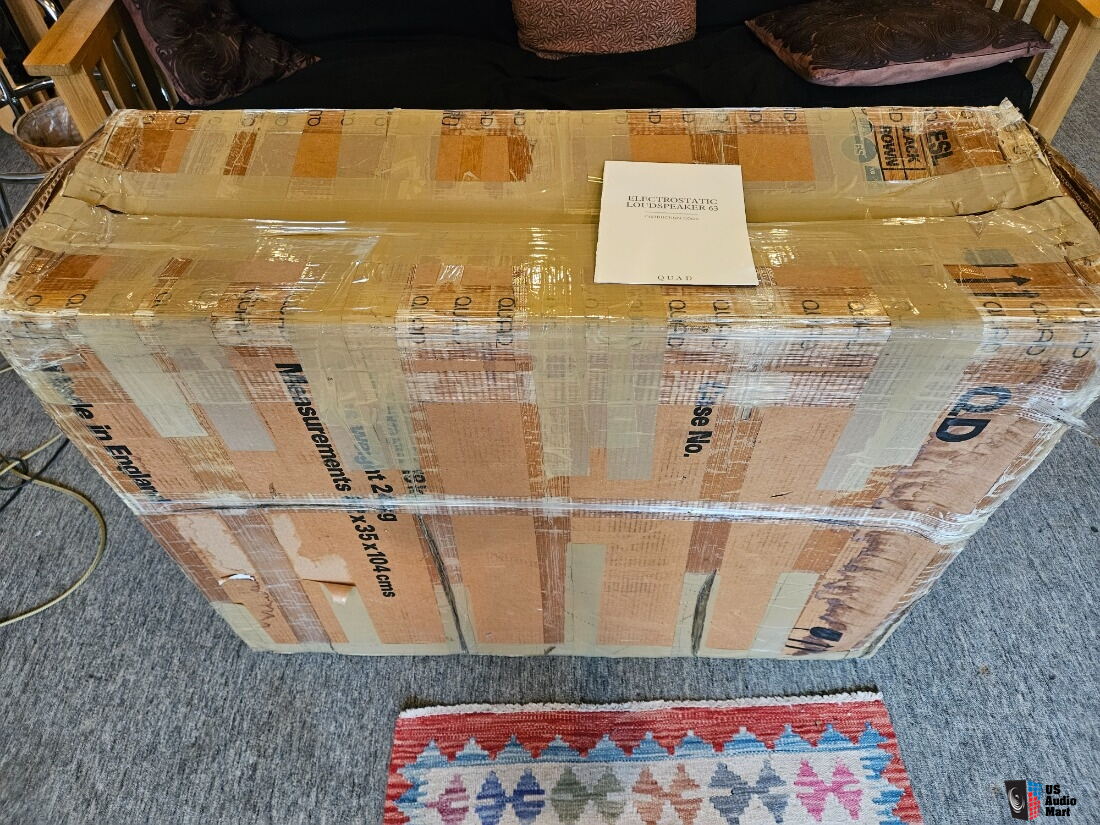 Quad ESL-63 US Monitors with Arcici stands (for repair) Photo #4410059 ...