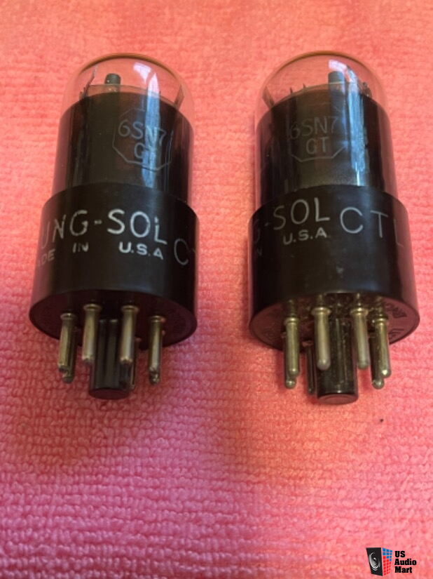 Tung Sol 6SN7 Mica Pair Photo #4414444 - US Audio Mart
