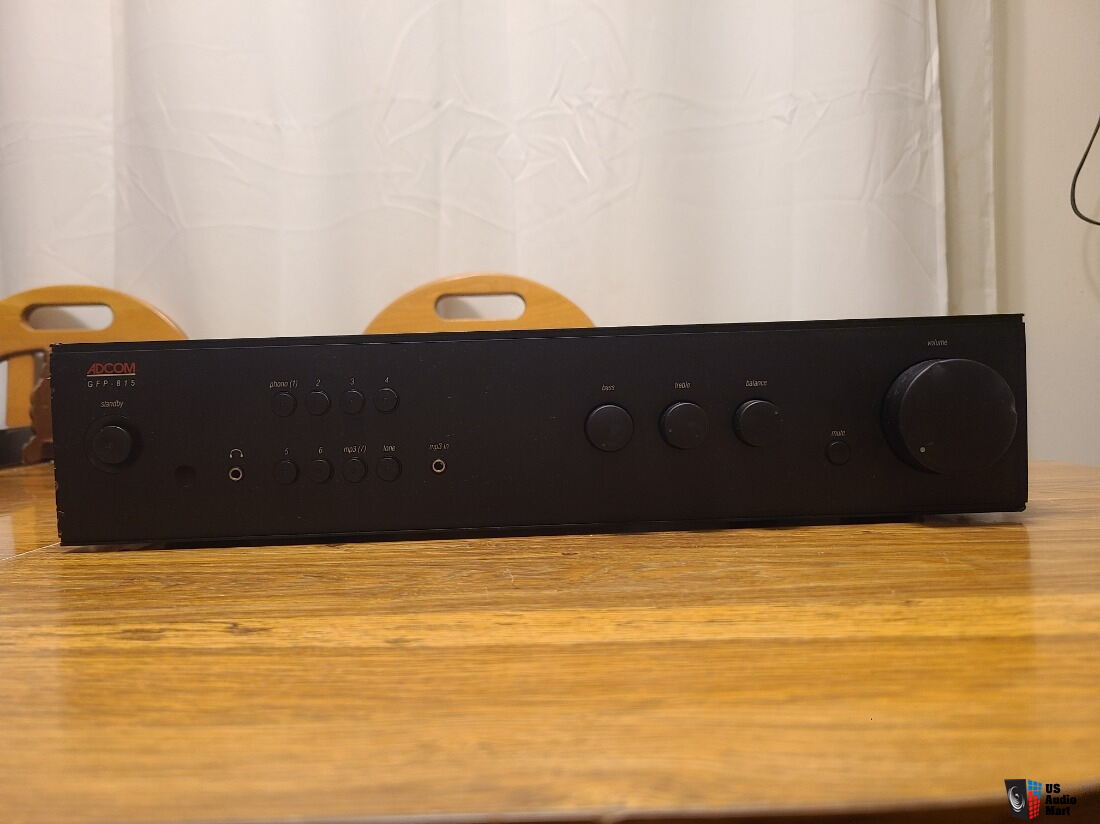 Adcom 815 Preamp (late model, full feature) Photo #4416783 - Canuck ...