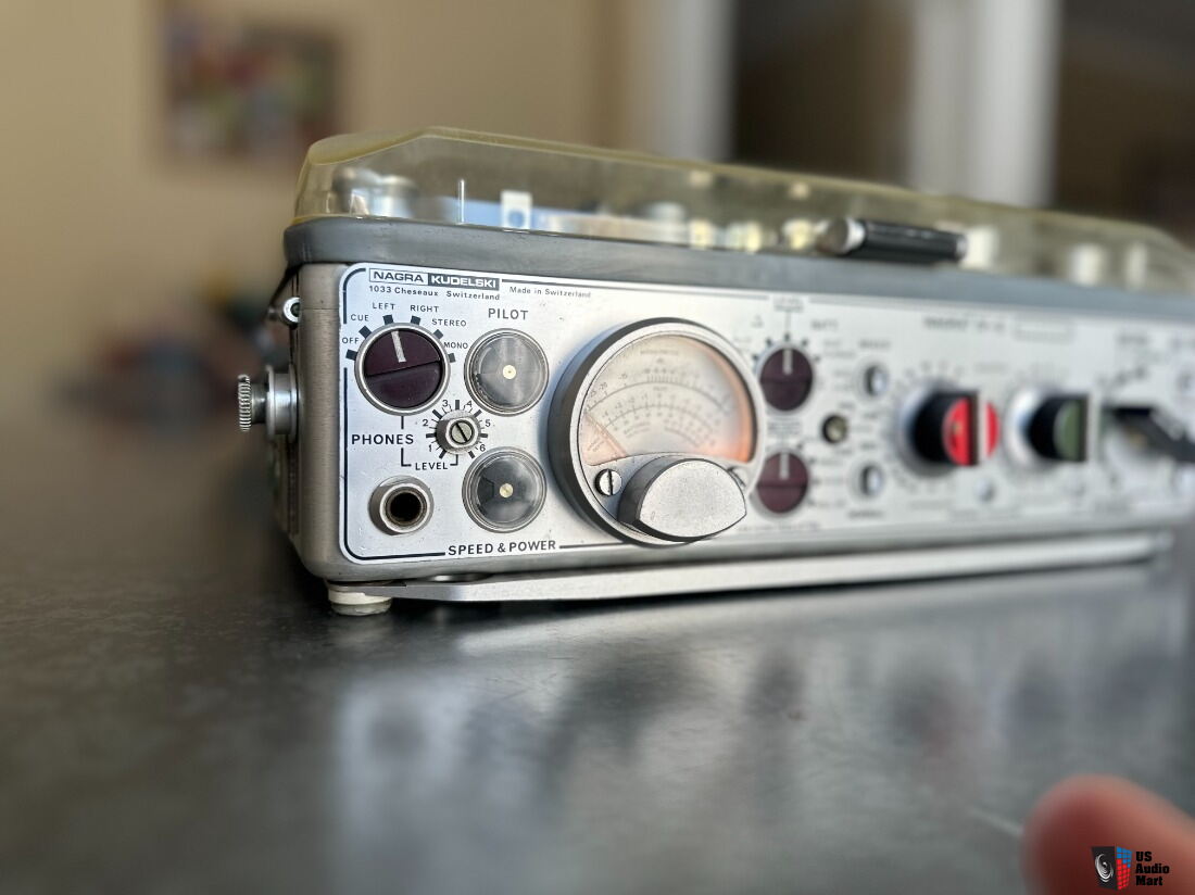 Nagra IV-S (IV-STC) 1/4" pro portable reel to reel recorder - fully ...
