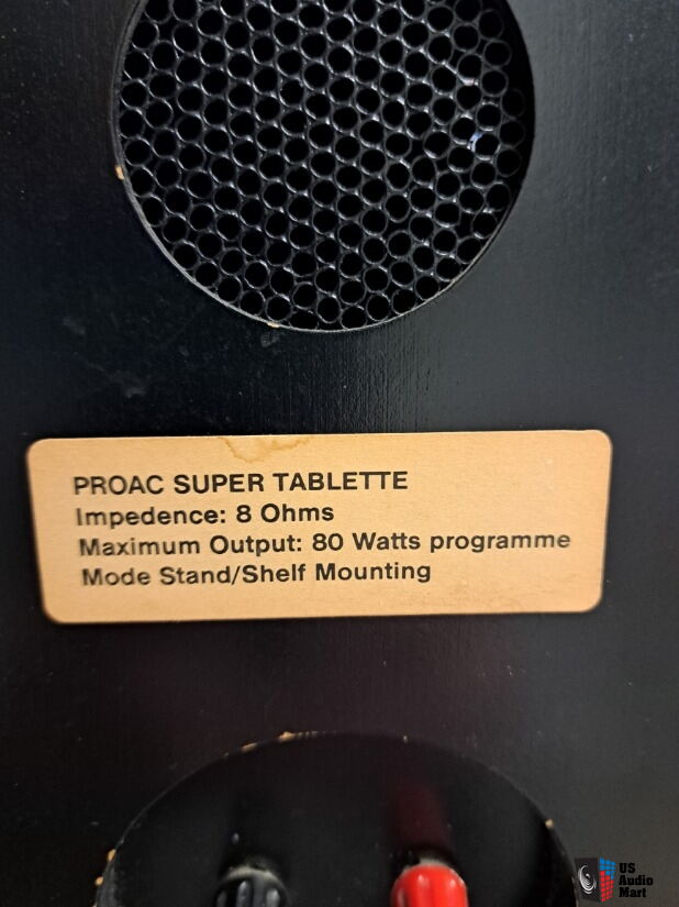 ProAc Super Tablettes Photo #4420340 - US Audio Mart