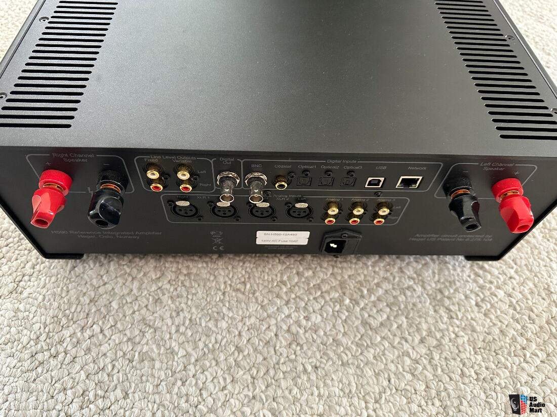 Hegel H590 Integrated Amplifier (Factory Demo with warranty) Photo ...