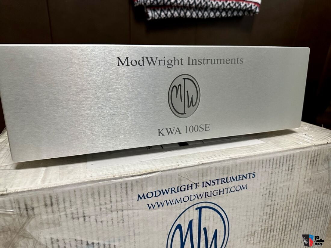 Modwright KWA 100SE Power Amp (Silver) Photo #4421920 - US Audio Mart