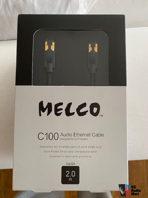 Melco C100 ethernet cable For Sale - US Audio Mart