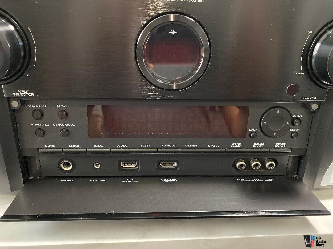 Marantz AV7702MKII Preamp/Processor W/Remote, Audyssey Mic, Original ...