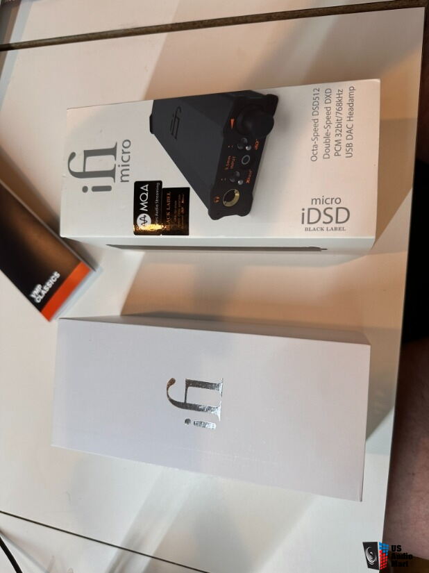 ifi micro iDSD Black Label. New in box. Worlds most powerful battery ...