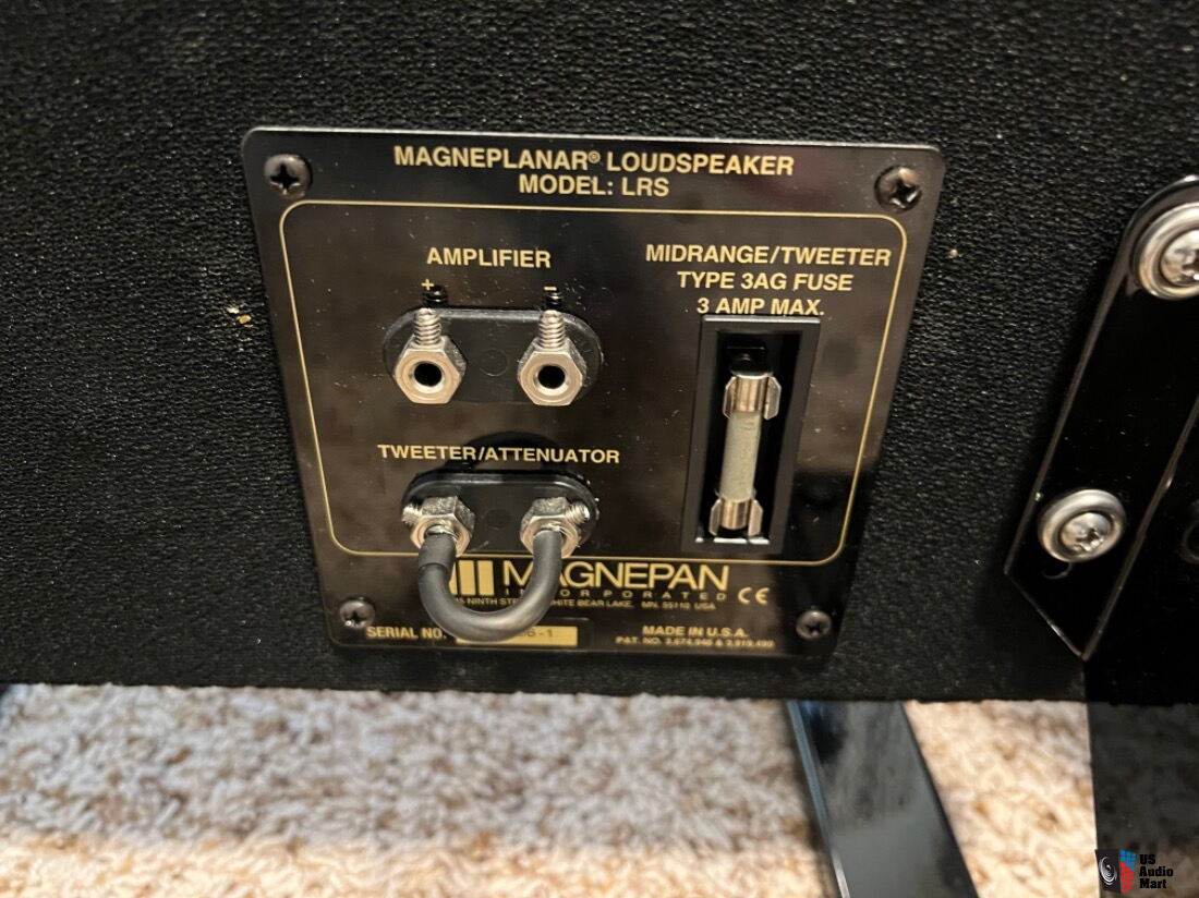 Magnepan LRS with MagnaRiser stands Photo #4430519 - US Audio Mart