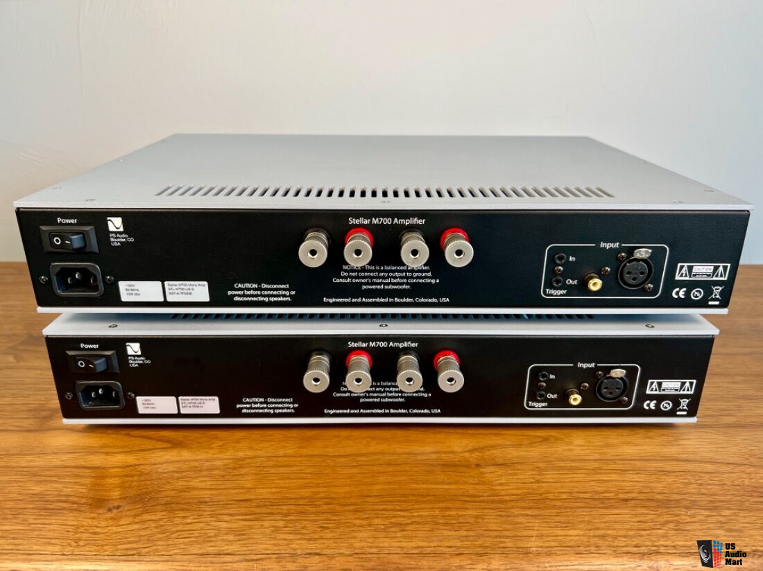 PS Audio M700 Monoblock Power Amplifiers (Pair) Photo #4431920 - US ...