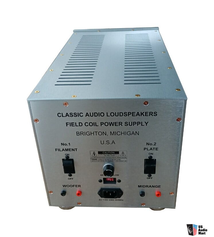 Classic Audio Loudspeakers Dual Output Tungar DC Power Supply Photo ...