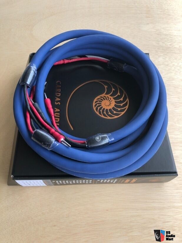 Cardas Clear Light Speaker Cables 2 Meter Pair w/ Bananas - Box ...