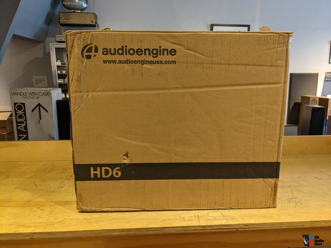 AudioEngine HD6 Speakers - Black Finish - Trade Back - Free Shipping ...
